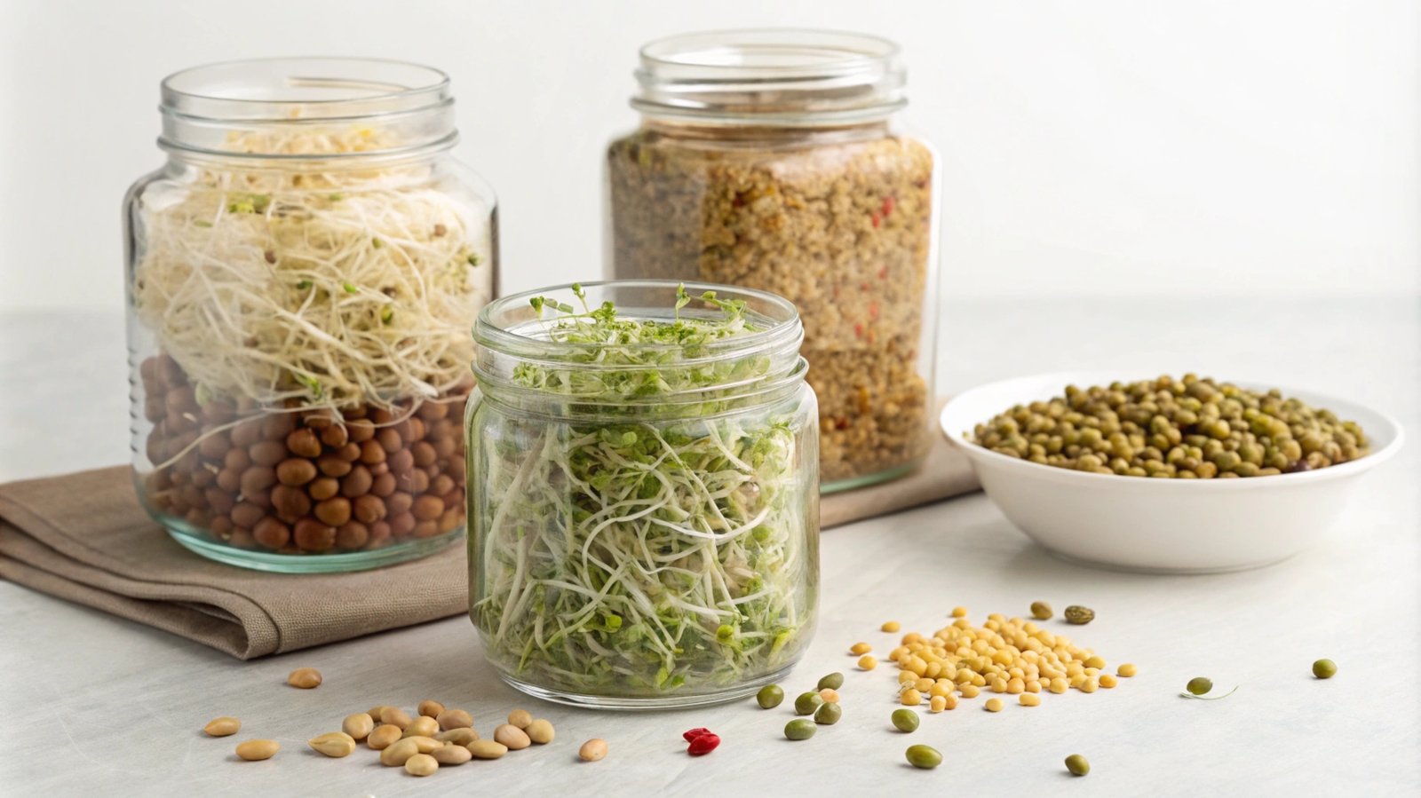 ¿Sabes Cómo Hacer Germinados en Casa de un Modo Sencillo?